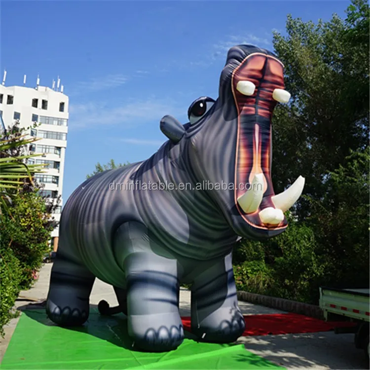 Giant Inflatable Hippo - Perfect for Promotions & Events
