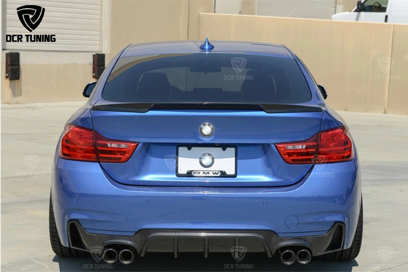 2014-2017 Car-type For Bmw 4 Series F32/f33 M-tech Carbon Fiber Rear ...