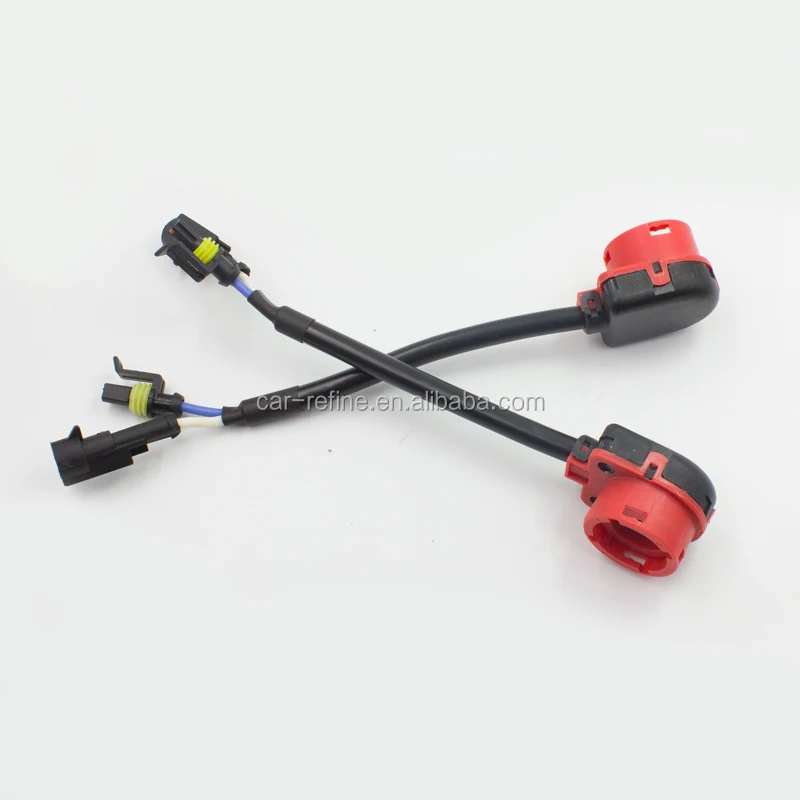 D2s D2r Hid Xenon Bulb Holder Harness Cable Wire Connector Socket ...