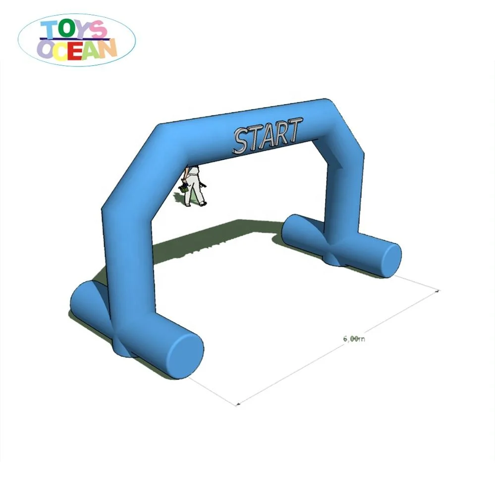Custom Outdoor Promotional Advertising Inflatable Arch Race Gantry With ...