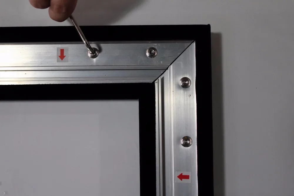 100" 150" 200" 250" 300" Inch Home Cinema Fixed Frame Projector Screen ...