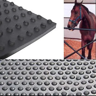 Durable and Permeable Horse Cow Stall Floor Rubber Mat