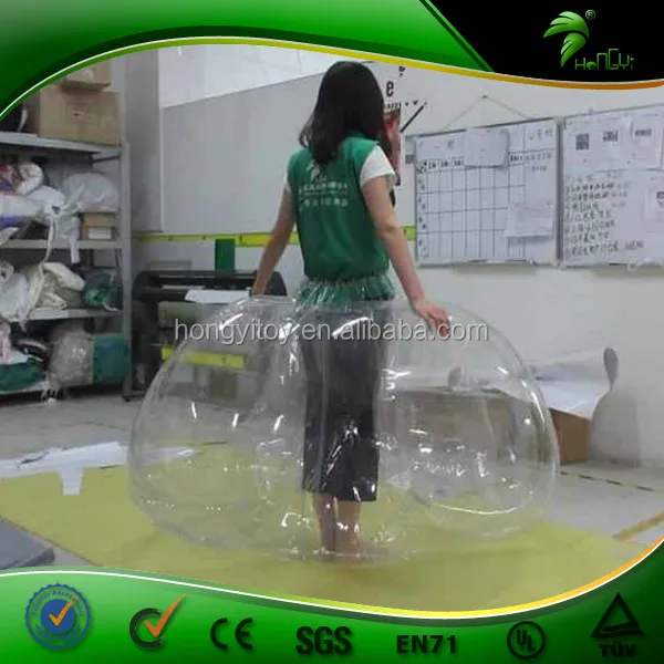 Transparent PVC Inflatable Dress Model Inflatable Clear Skirt for Party ...