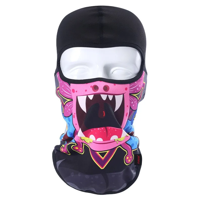 Funny Print Winter Ski Mask With Funny Print Motorcycle Balaclava ...