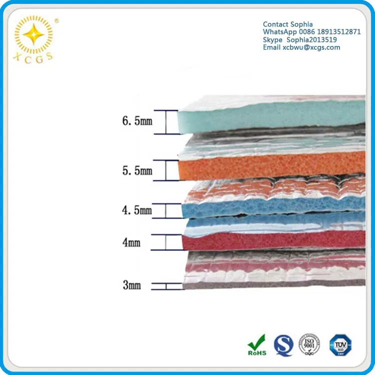 China Heat And Cold Resistant Material And Aluminium Foil Foam Thermal ...