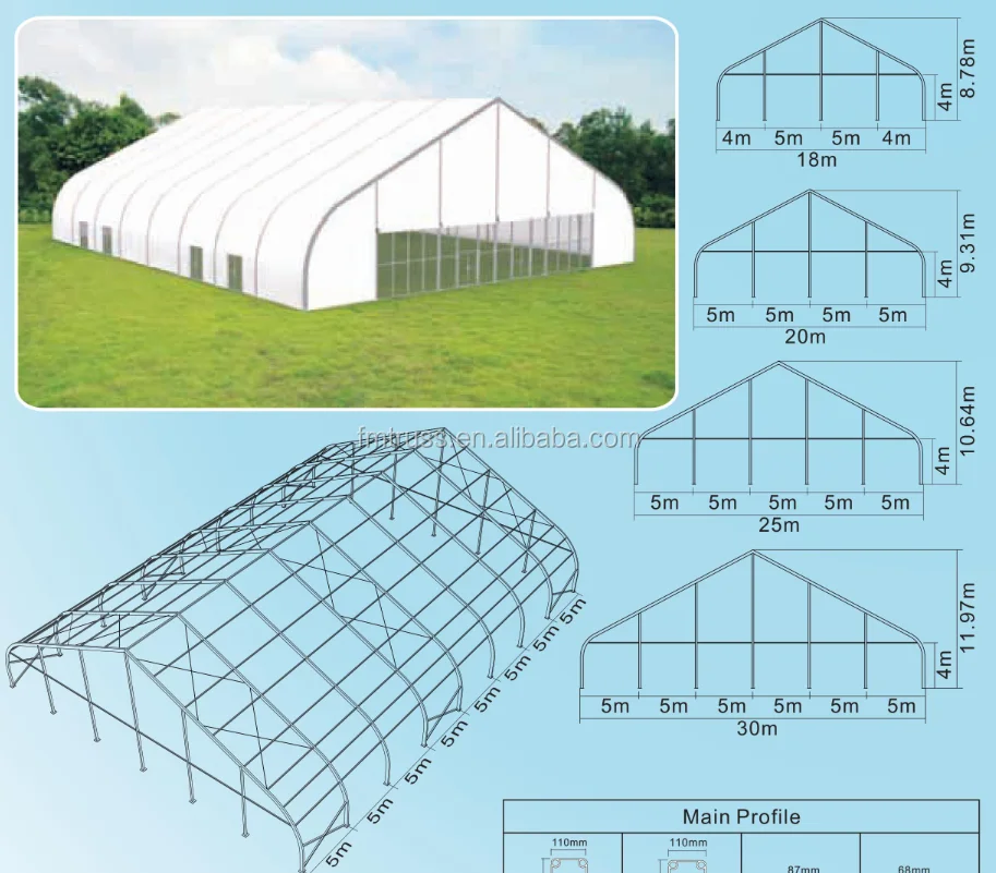 Outdoor Large Church Tents for Events Aluminum Pvc Waterproof Storage ...