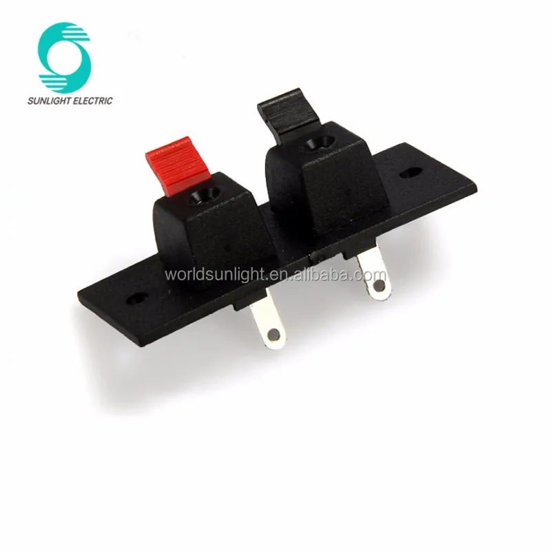 Wp2-1 New Type Wp Push Terminal Type Spring Loaded Speaker Terminals ...