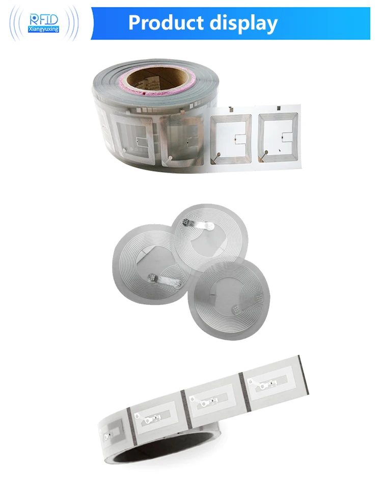 RFID 215 NFC Sticker - Mini Rewritable Tag for Smart Posters