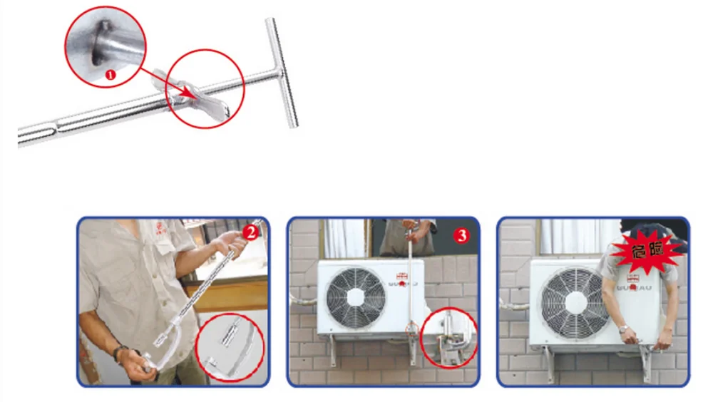14mm DS-01 Adjustable Spanner for Air Conditioning Install