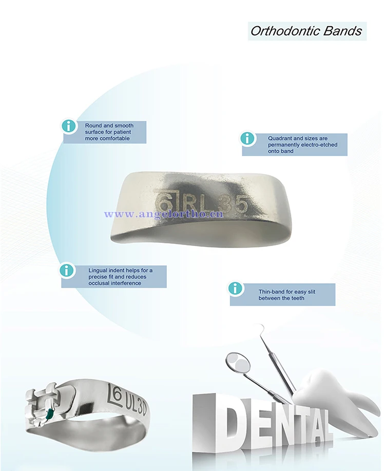 Orthodontic Preformed Bands Dental Metal Bands| Alibaba.com