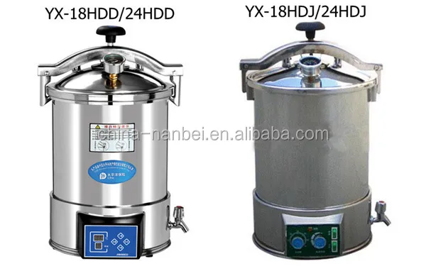 Manufacture Supply 18l Portable Mini Autoclave With Digital Display ...