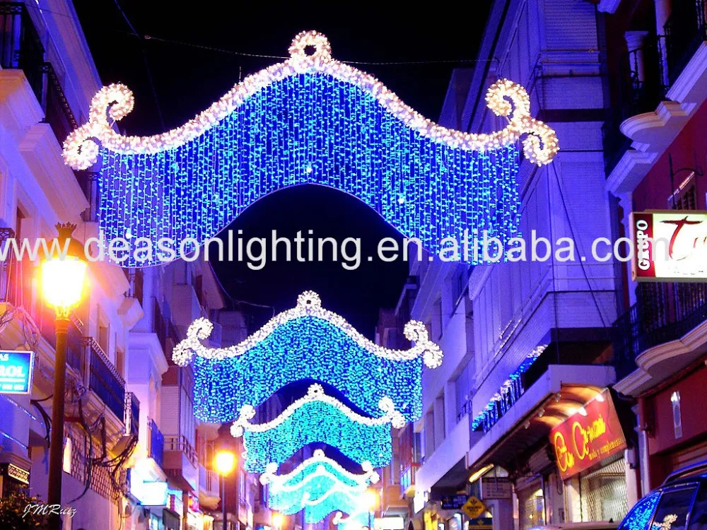 Christmas Street Light Decoration/ Led Street Motif Lights For Sale ...