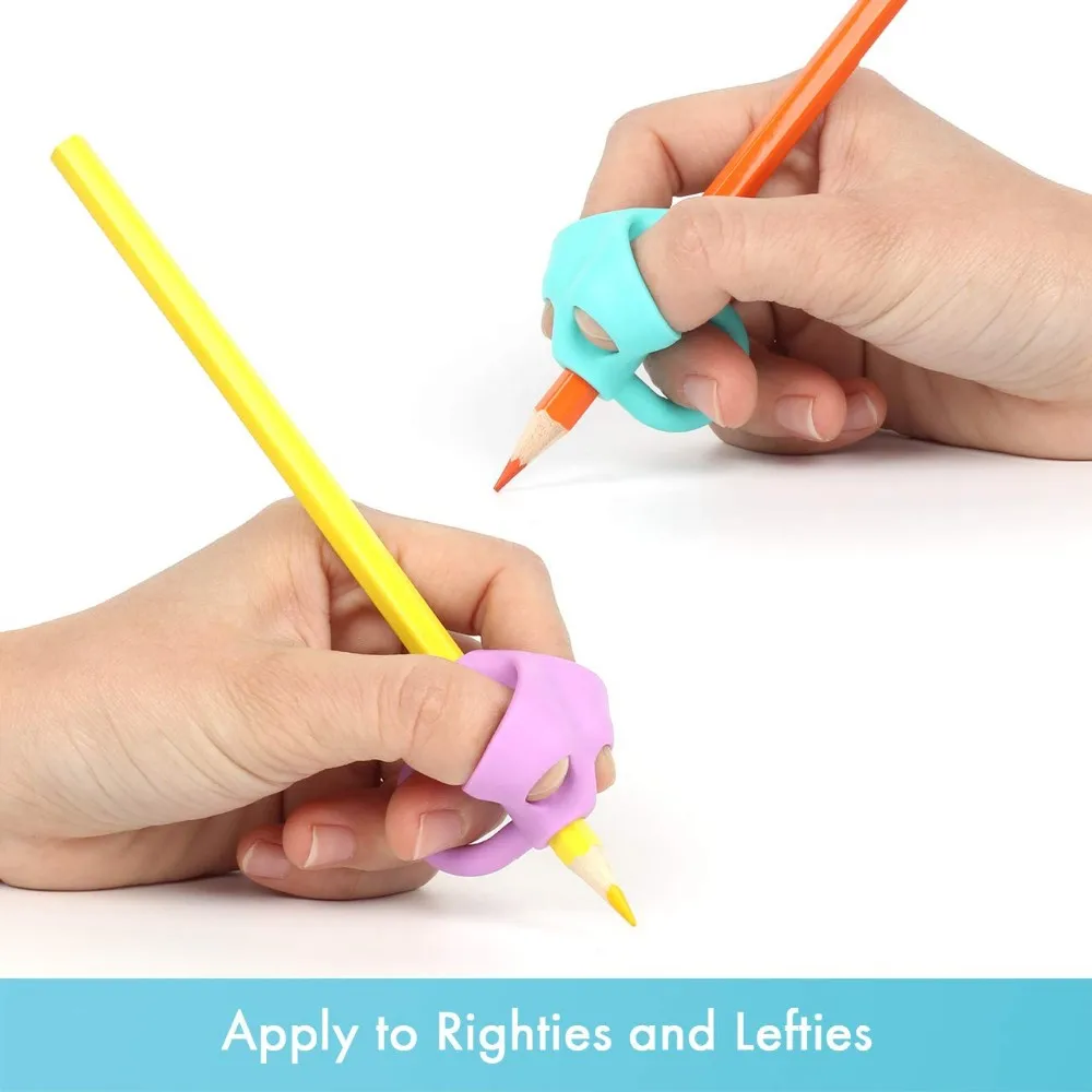 Children Pen Grip - Assorted Writing Aid Holder Trainer Posture ...