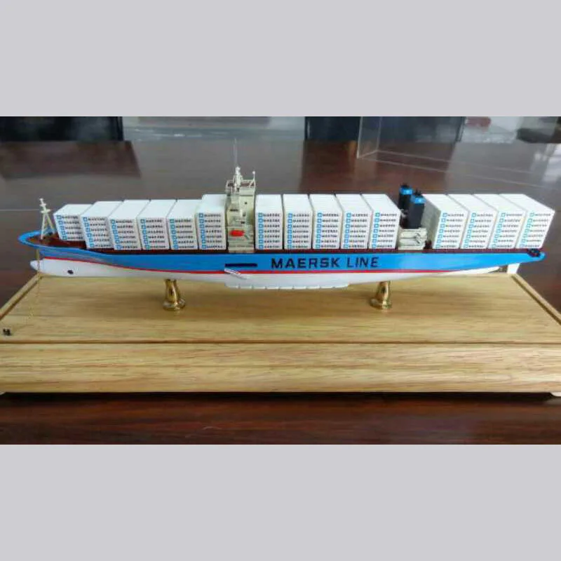 3d Metal 1/100 Scale Cargo Ship Model Boat 1/200 Container Ship Model ...