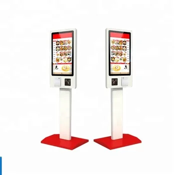 32 Inch Fast Food Ordering Self Service Bill Payment Kiosk Machine With ...