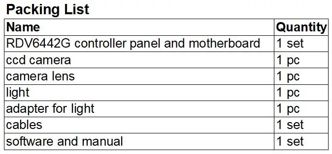 Ruida Controller Rdv6442g Ccd Camera For Co2 Laser Vision Cutting ...