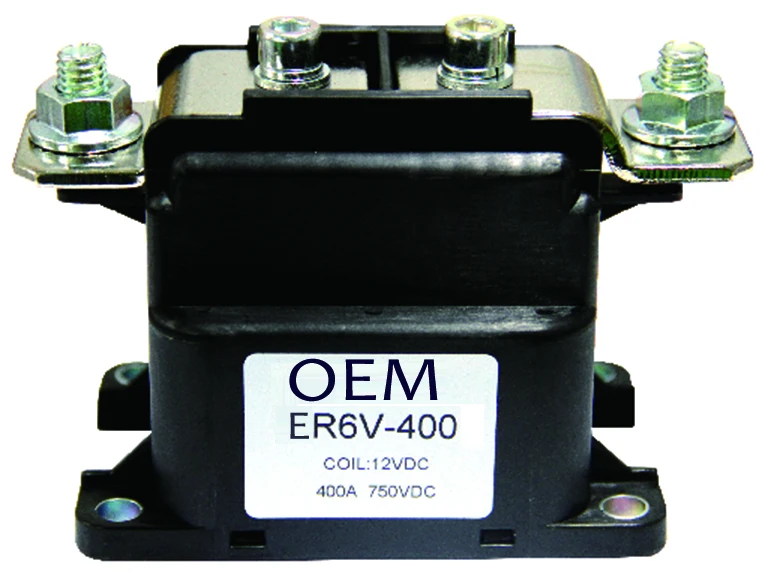 Low Voltage Product EV/HEV 200 Amp Contactor 400A 750V DC