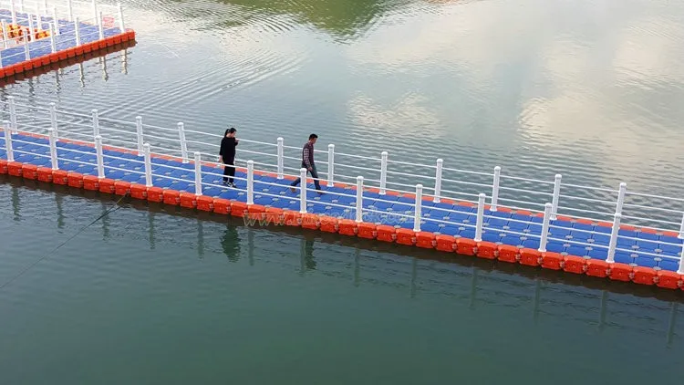 Temporary Floating Walkway - Buy Outdoor Plastic Walkway,Plastic Bridge ...