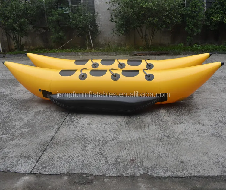 12 Seat Banana Boat Double Tube Inflatable Banana For Adults - Buy 12 ...
