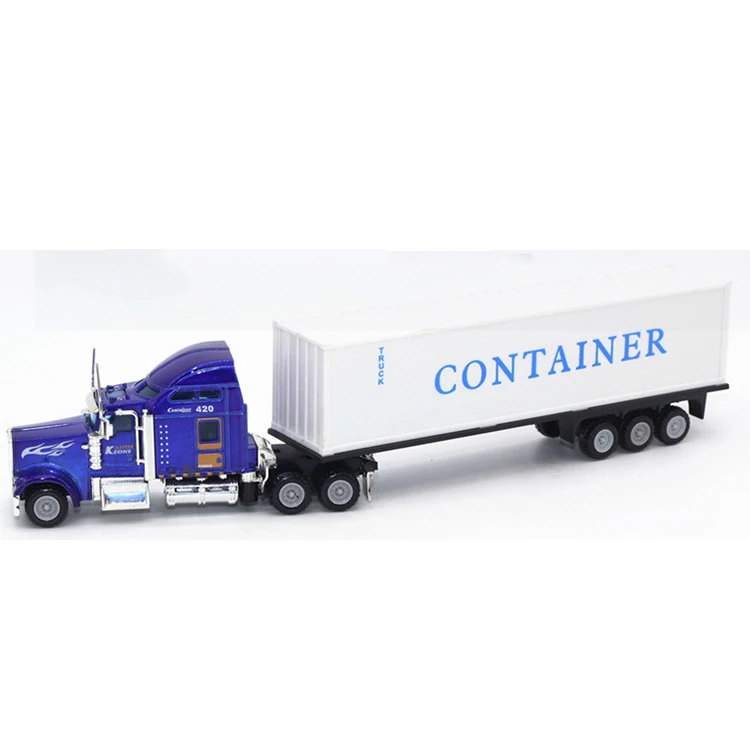 Diecast Trailer With Container And 1 32/1 87/1 24 Scale Diecast Truck ...