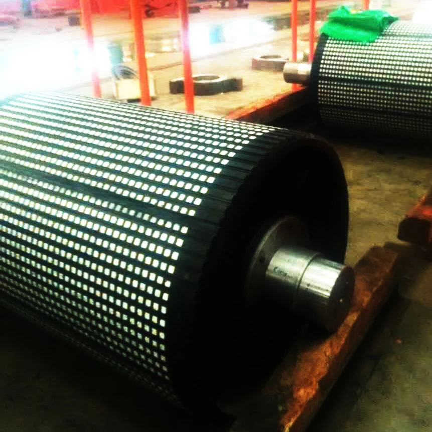 Conveyor Head Pulley Rubber Ceramic Lagging - Durable & Efficient