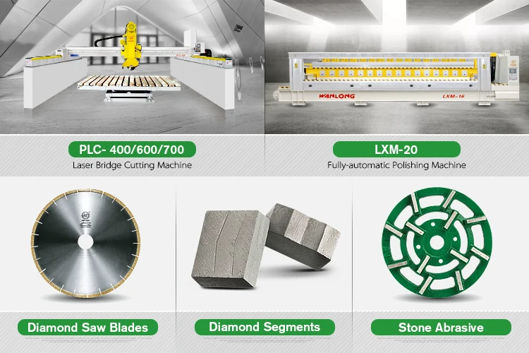 High Efficiency Bridge Multiblade Block Cutter-stone Cutting Machines ...