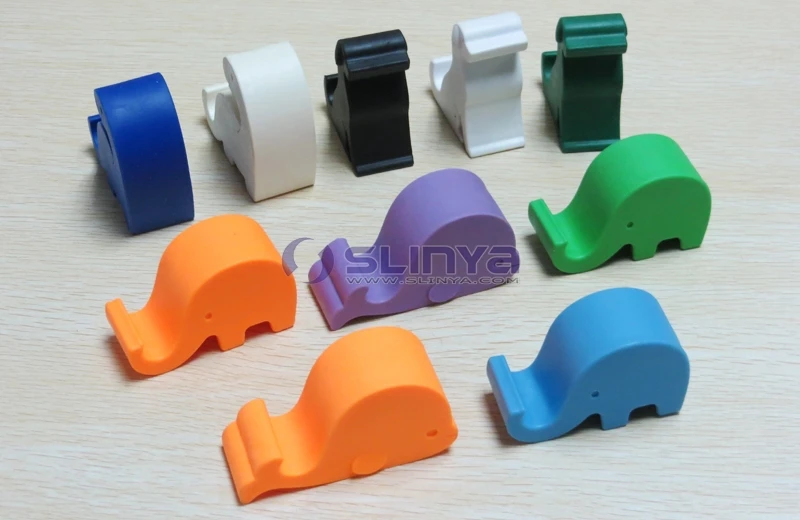 Plastic Lovely Puppy Funny Cell Phone Desk Animal Holder For Iphone ...