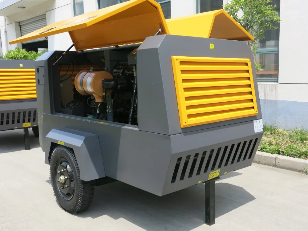Portable Diesel Ingersoll Rand Air Compressor For Drilling Rig - Buy ...