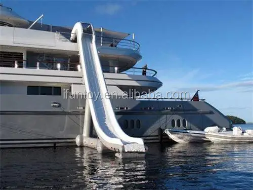 Freestyle Pvc Cruiser Slides Sea Use Inflatable Yacht Slide For Boat ...