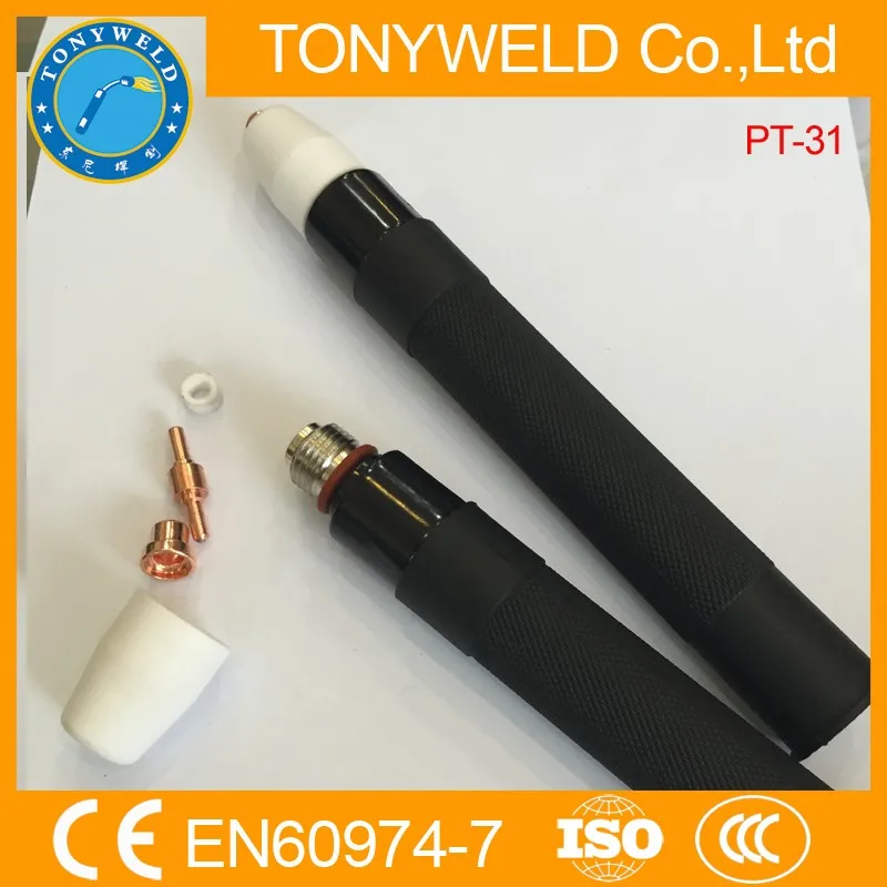 Pt31 Air Cutting Straight Torch Black For Cnc Plasma Machine - Buy Plasma Cutting Pt31 cutting ...