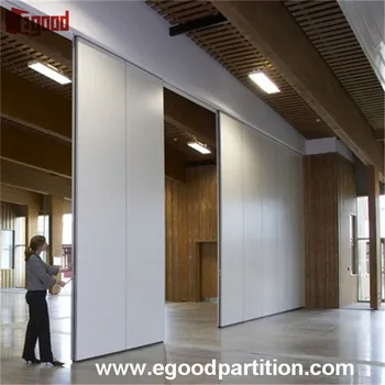 High Acoustic Hufcor Operable Wall Partition Door With Moving System ...