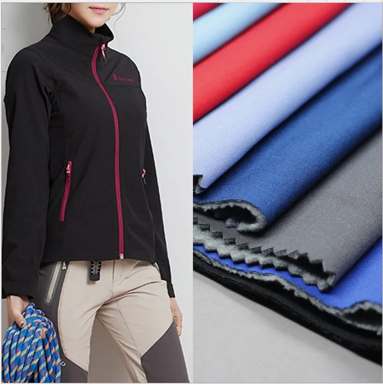 94 Polyester 6 Spandex 3 Layers Soft Shell Fabric - Buy Softshell ...