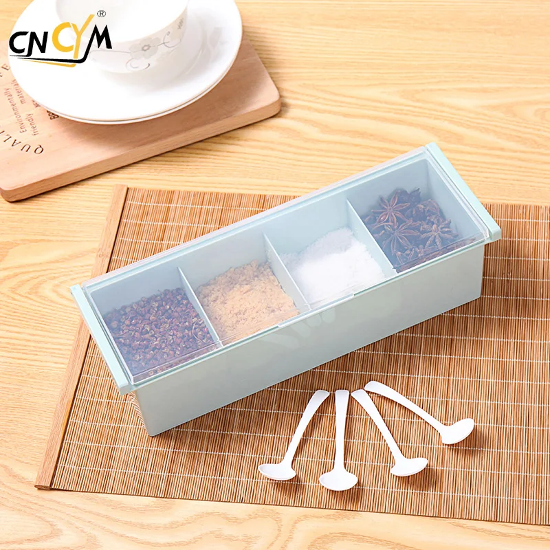 Plastic Seasoning Spice Box For Restaurant,Kitchen Seasoning Condiment ...