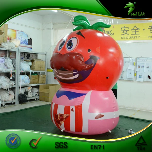 Inflatable Tomato Model Inflatable 3d Cartoon Mascot Oxford Cloth Human ...