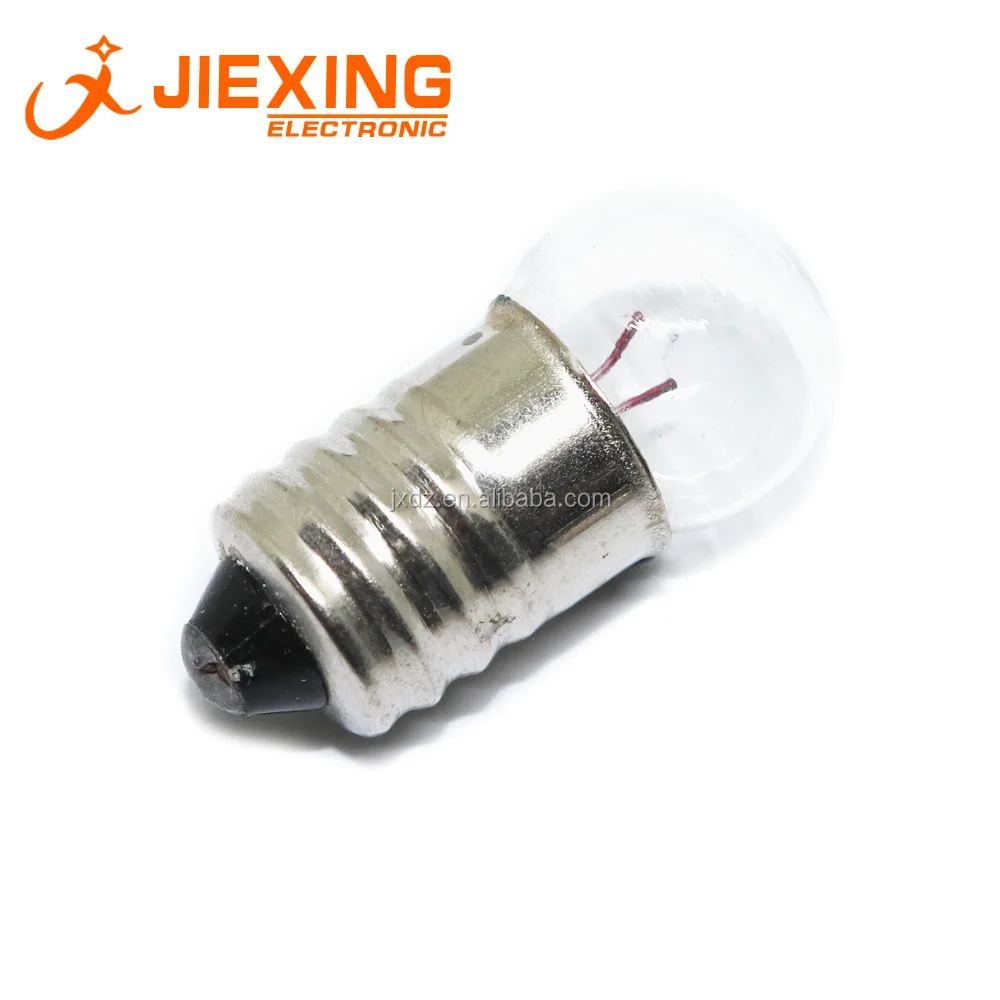 0.5a 4.8v E10 Screw Type Mini Bulb Flashlight Bulb Round 9mm - Buy 0.5a ...