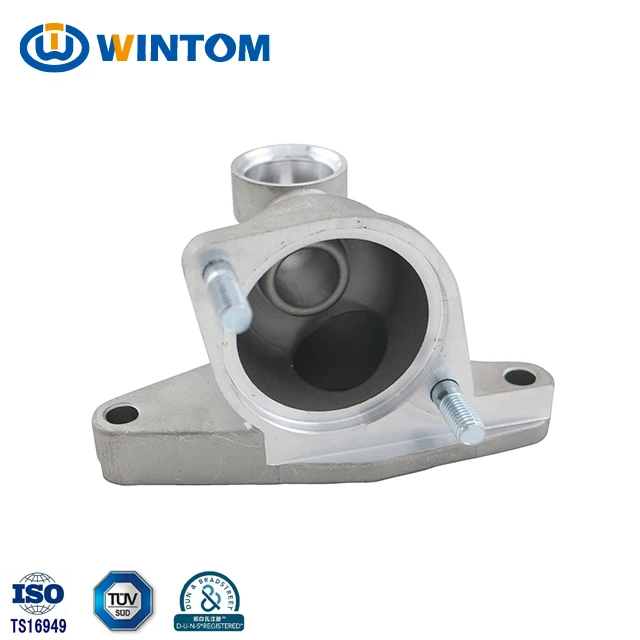 Wintom High Quality Aluminum Thermostat Housing Water Outlet For ...