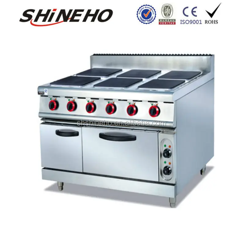 W085 Free Standing Six Cookers Electric Range With Electric Oven - Buy ...