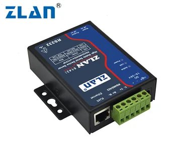 Zlan5143i Industrial Isolation Rs232 Rs485 Rs422 To Ethernet Converter ...