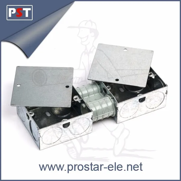 3 Gang 3x3 35mm Deep Gi Metal Conduit Cable Switch Boxes With ...