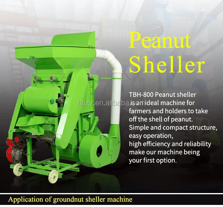 Efficient Peanut Shelling with High Productivity Machinery