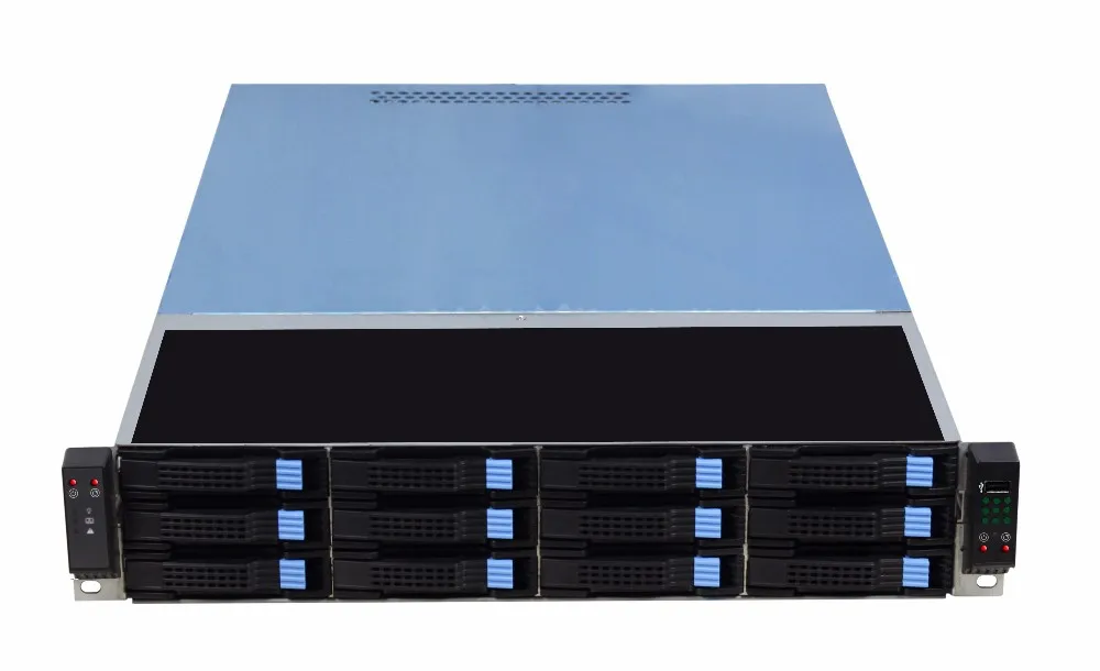 3u 12 Bays Server Case - High Storage & Industrial Design