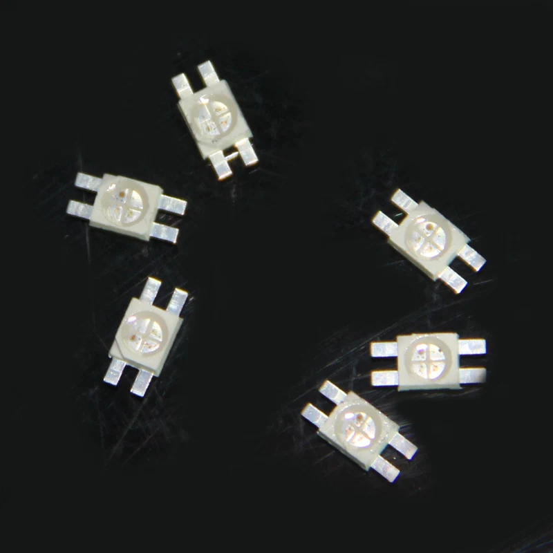 Smd 6028 Smd Led Rgb Color Odm Product Led Emitting Rgb Tri-color For ...