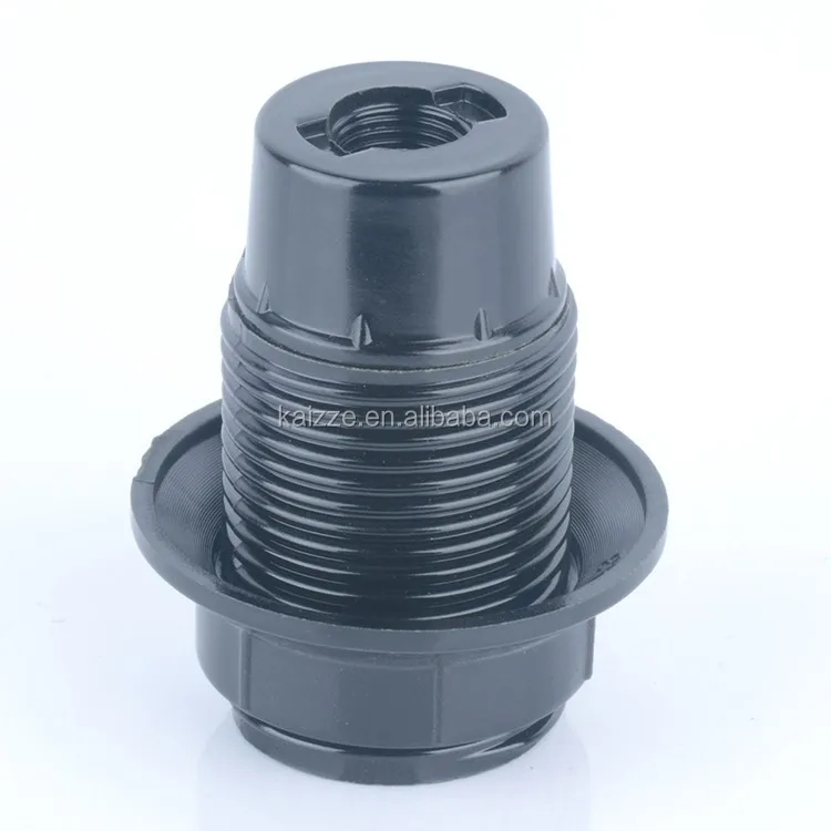 Bakelite/plastic Threaded Bulb Holder - European Lamp Socket