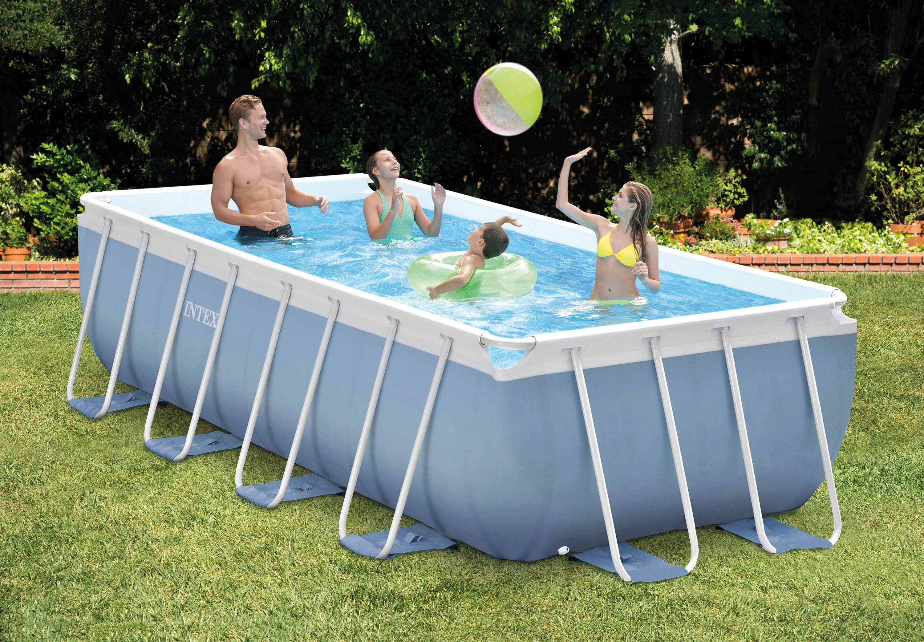 Intex 6ft X 20in Easy Set Above Ground Pool Swimming Pool Swim Set ...