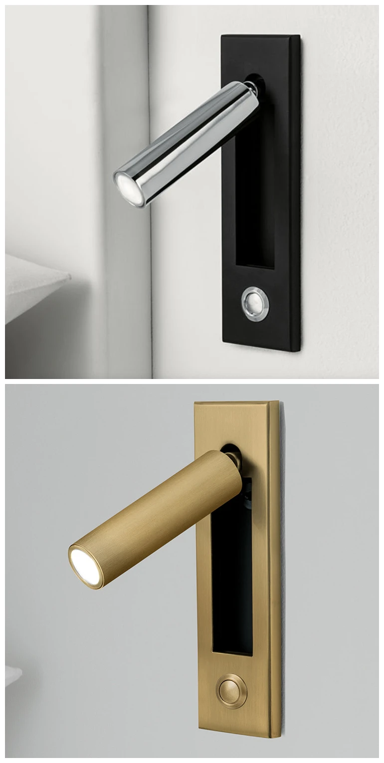 Led Headboard Reading Light 3w Bed Side Lamp Reading Lighting Bed Head ...