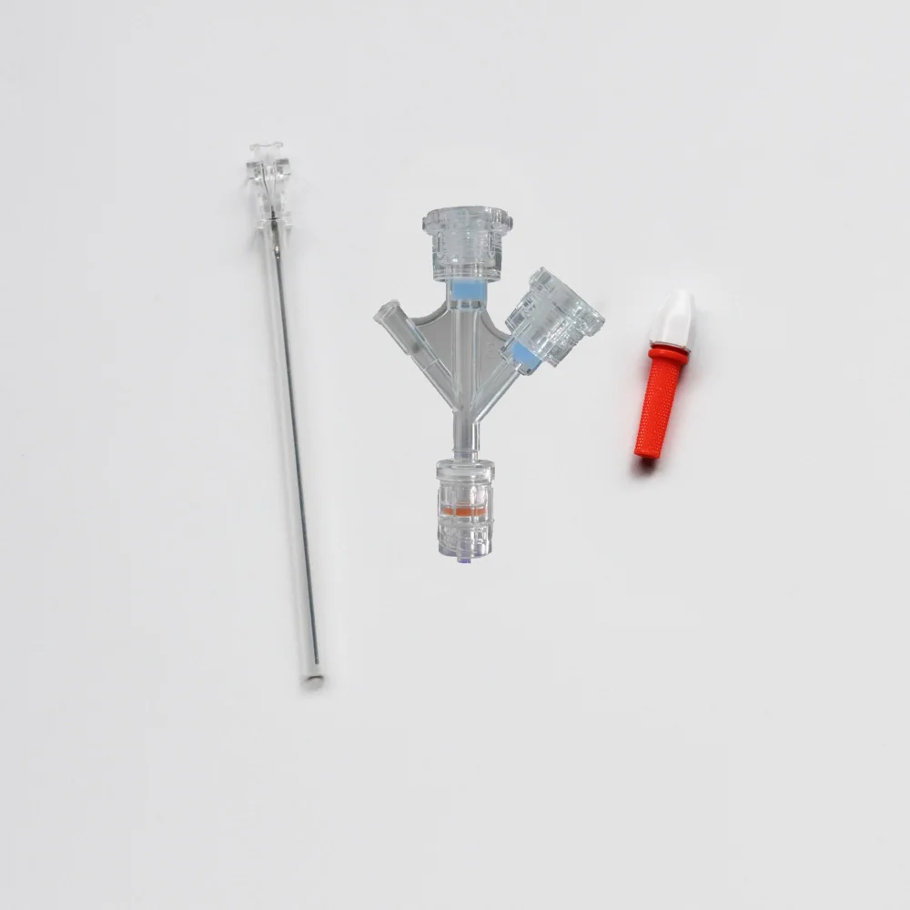 Disposable Y Connector Set Hemostatic Valve Set for Surgical Use | CE ...