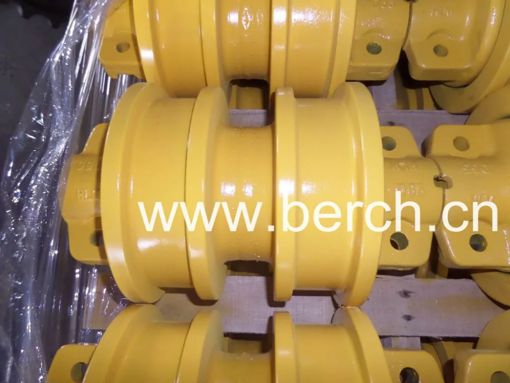Bulldozer D4d/d4e Track Roller Df Double Flange Steel Rollers - Buy ...