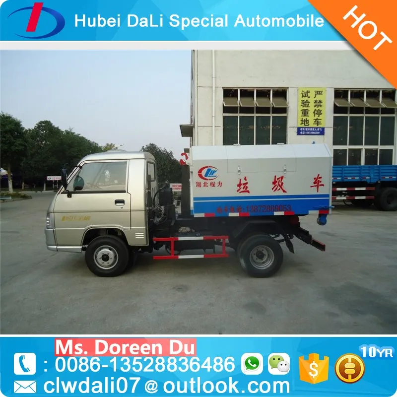 3m3 Mini Waste Small Garbage Truck Disposal Truck - Buy Waste Disposal ...