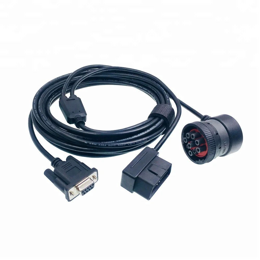 Obd 2 Rs232 16 Pin Y Splitter Extension Scanner Electronic Dual Cable ...