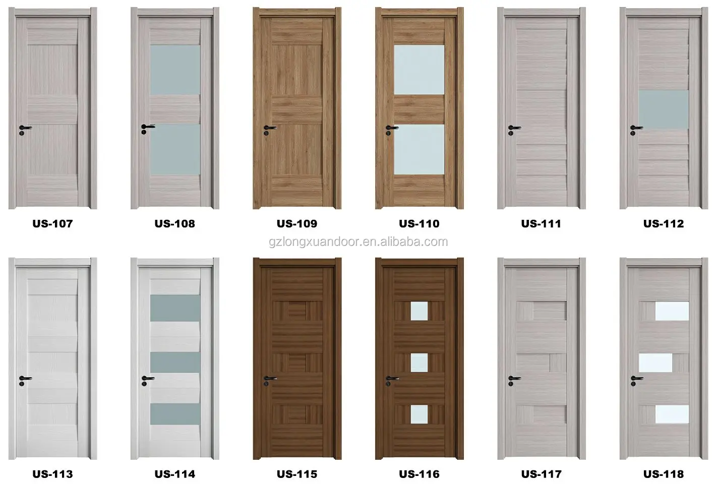 Hot Design Waterproof Pvc Bathroom Plastic Door For Inside Bathroom ...